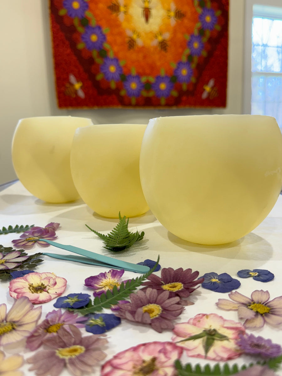 Beeswax Lantern Class – Neshanic Station Apiaries